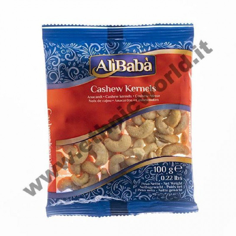 ALI BABA CASHEW KERNELS ANACARDI 100G